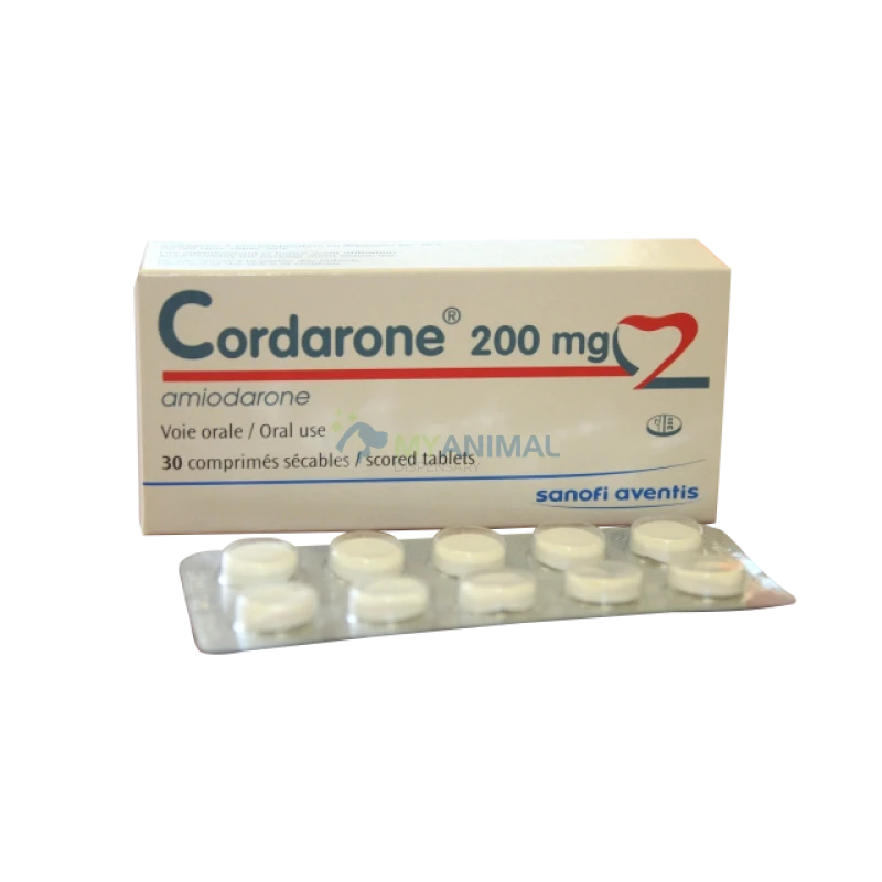 Sanofi Cordarone® Amiodarone Cardiac Tablet 200mg — My Animal Dispensary