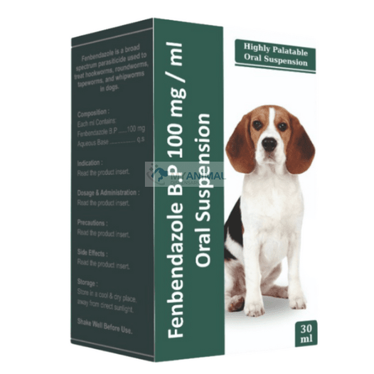 Fenbendazole B.P. 100mg/ml Oral Suspension — My Animal Dispensary
