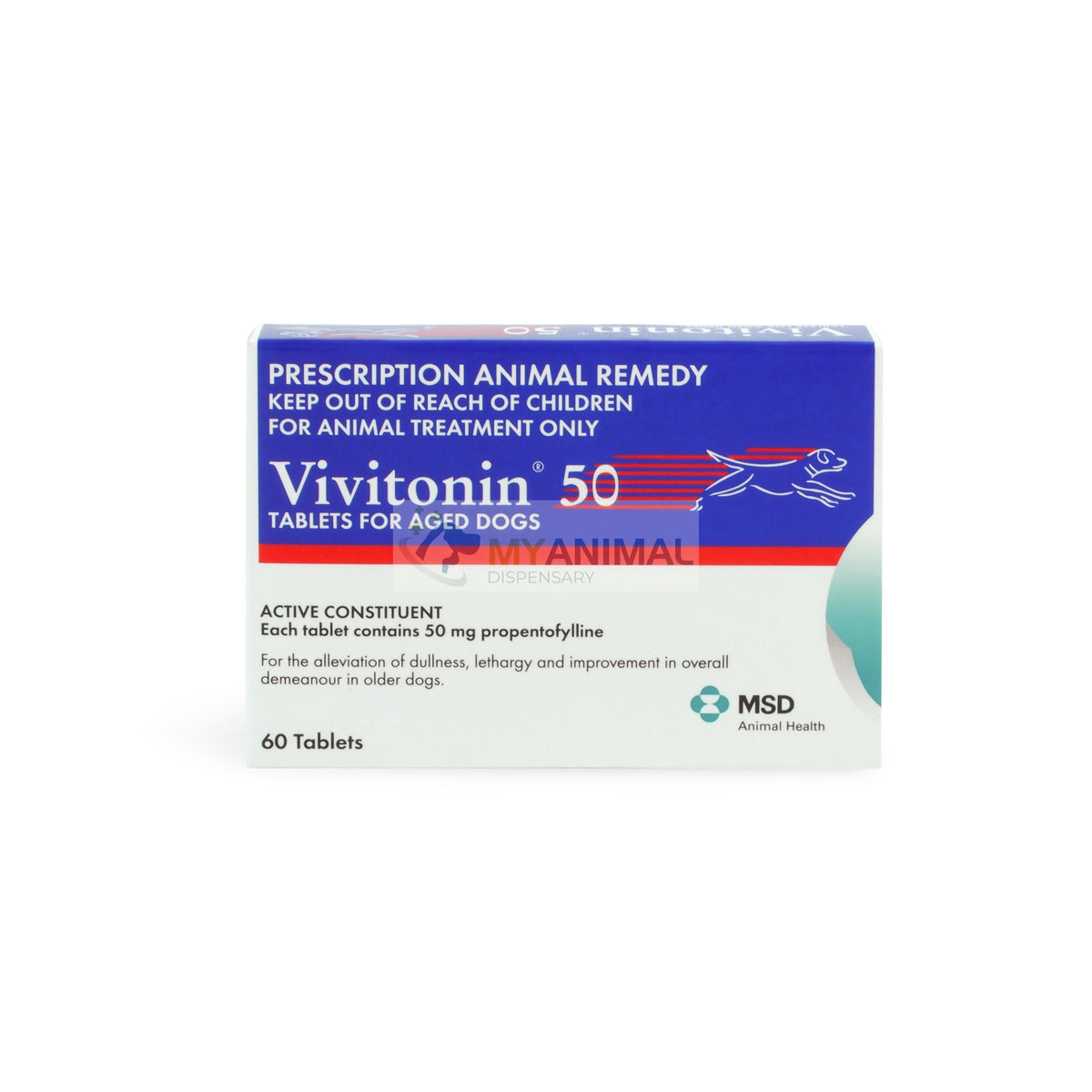 Vivitonin 50mg Tablet — My Animal Dispensary