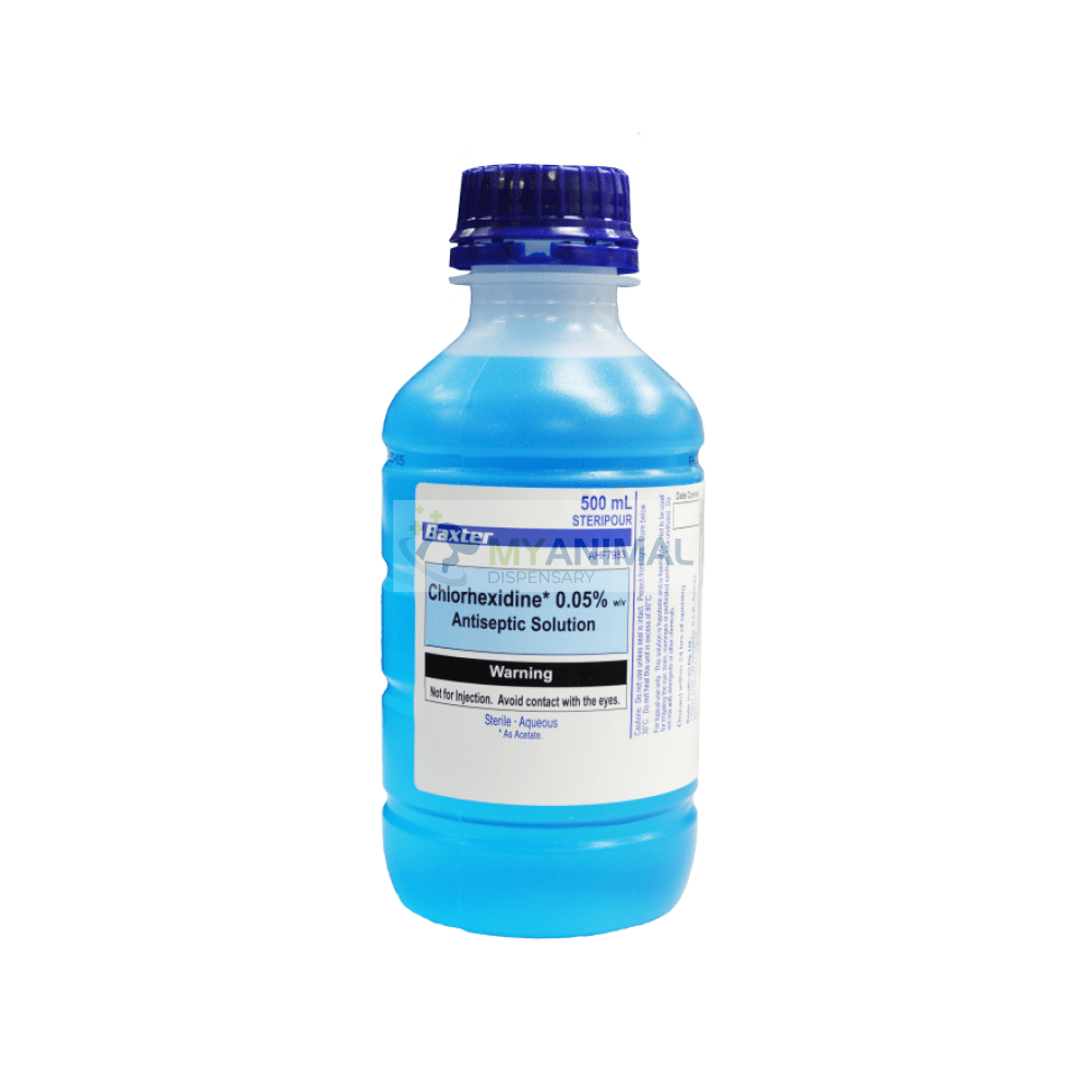 Chlorhexidine Acetate 0.05% Antiseptic Solution — My Animal Dispensary