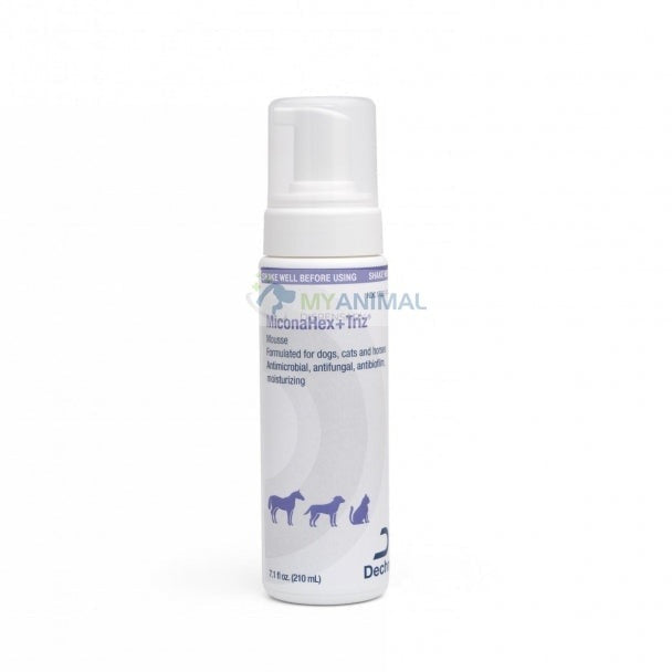 Dechra Miconahex Triz Mousse for Dogs and Cats — My Animal Dispensary