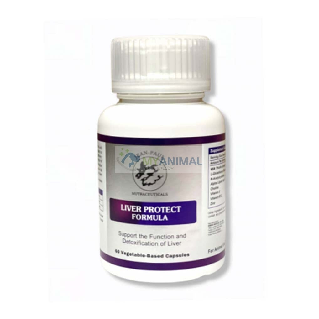 Jean Paul Nutraceuticals Liver Protect Formula Capsules 60s — My Animal ...
