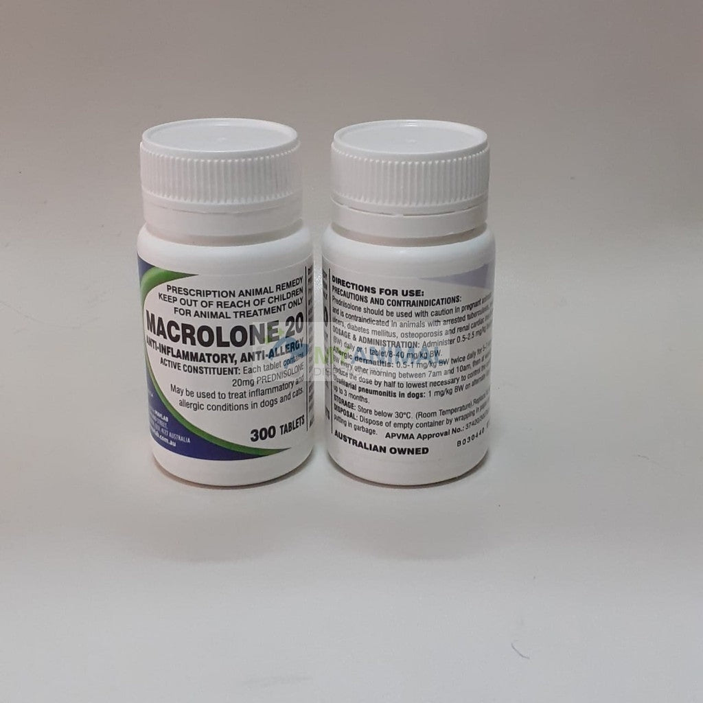 Mavlab Macrolone Tablet (20mg) — My Animal Dispensary